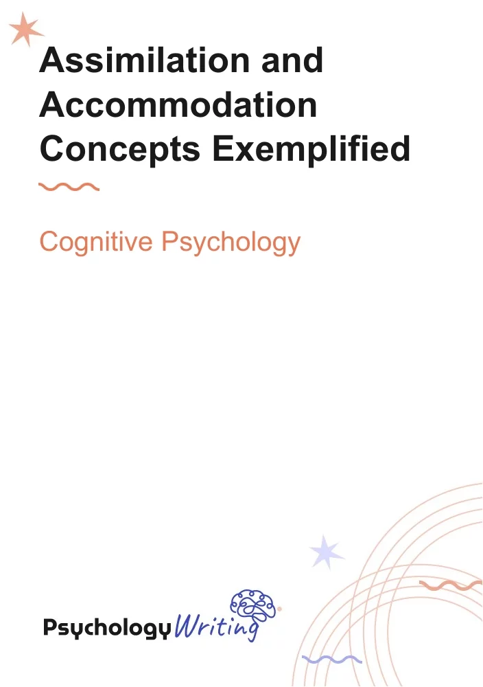 Assimilation Psychology